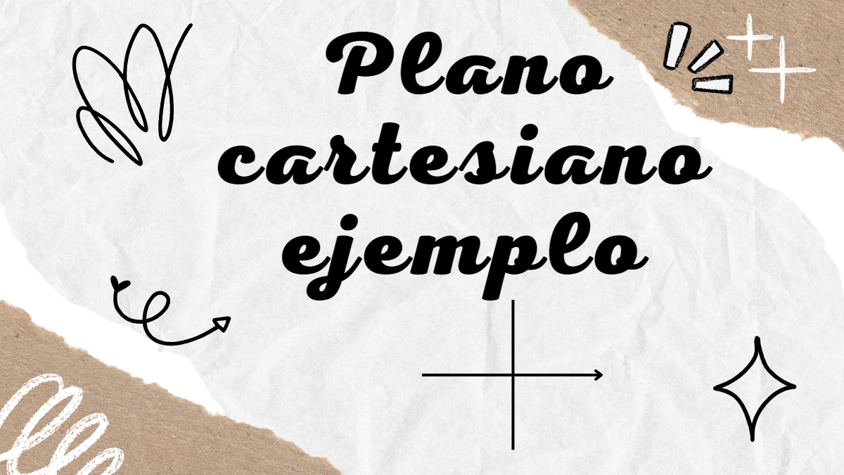 Plano cartesiano ejemplo