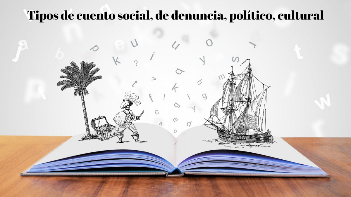 Tipos de cuento social, de denuncia, político, cultural. RD..